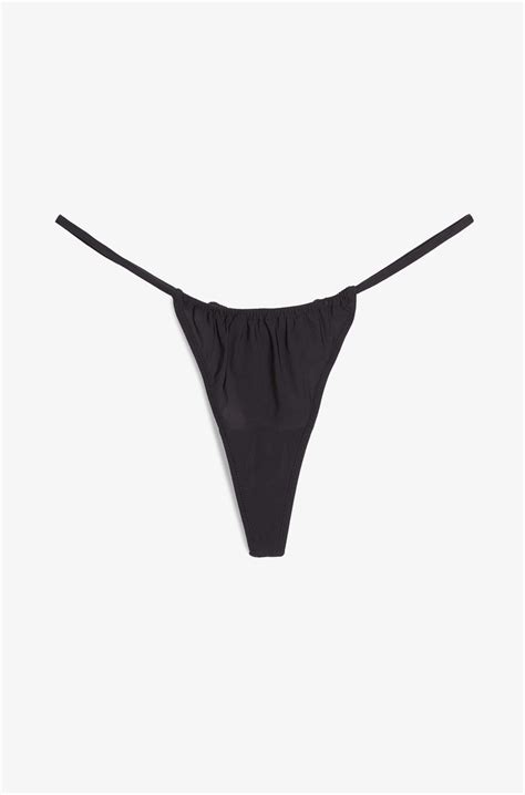 Thong Amusee Noir Etam