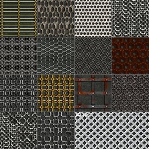 Metallic Meshes 2d Graphics Atenais