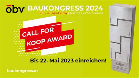 Jetzt Einreichen Für Den Koop Award 2024