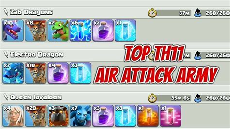 Top Th11 Attack Strategy For 3 Star Best Town Hall 11 War And Farming