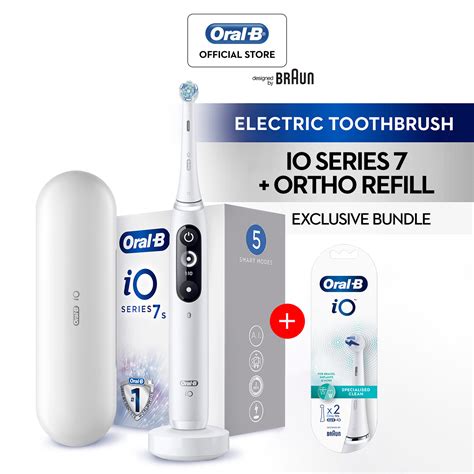 Sidp Oral B Io7 Electric Toothbrush Io Ortho Targeted Clean Brush