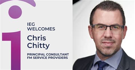 Welcoming Principal Consultant Chris Chitty To Iegs Fm Service Provider Team Insight