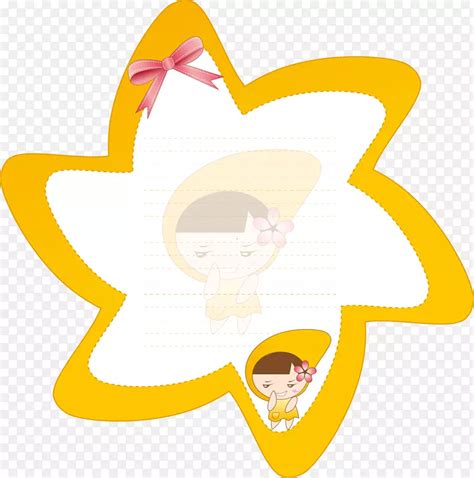 黄色卡通边框png图片素材下载图片编号ypadxodq 免抠素材网