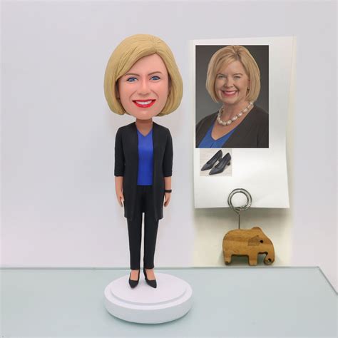 Custom Office Bobbleheads Personalized Boss Figurines Custom Etsy