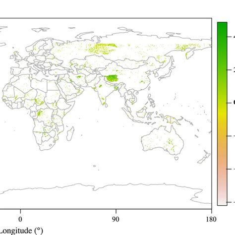 Histogram Plots Showing The Annual Net Ecosystem Production Nep In
