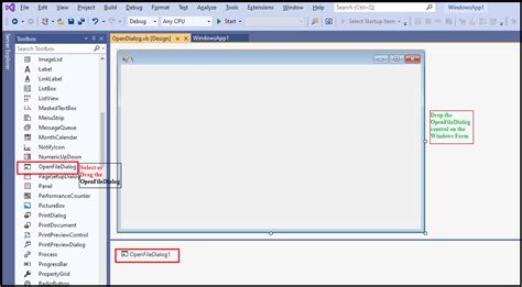 VB NET OpenFile Dialog Box Javatpoint