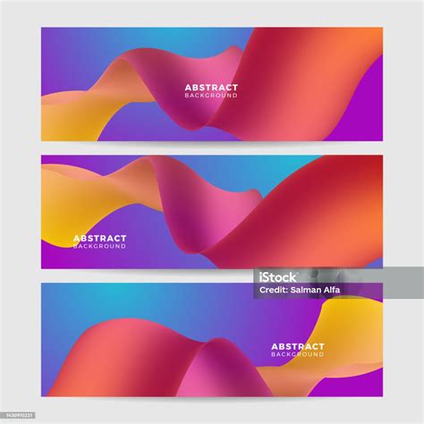 Abstract Modern Colorful Geometric Banner Background Design Template Dynamic Textured Geometric