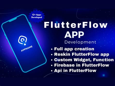 flutterflow app developer for android ios mobile app firebase flutter