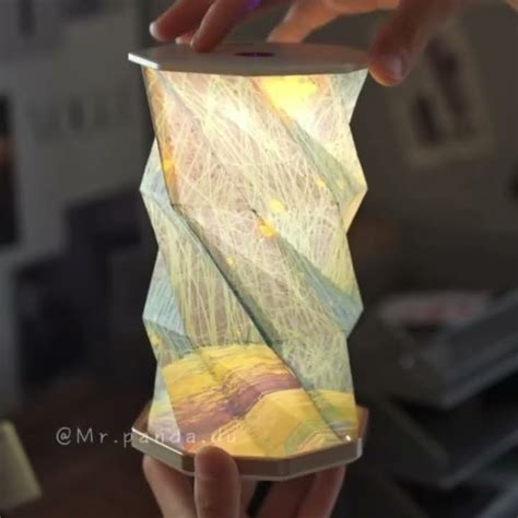 신비로운 분위기의 18cm의 초슬림 폴더블 페이퍼 조명😍🎇 Youtube