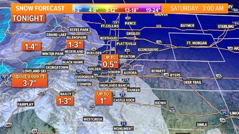 Colorado Weather Map