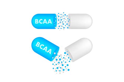 Bcaa Branched Chain Amino Acid Capsule Graphic By Dg Studio