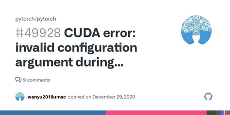 cuda error invalid configuration argument during backward through