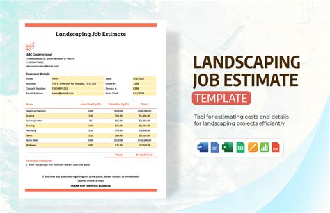 Estimate Sheet Templates In PDF FREE Download Template Net