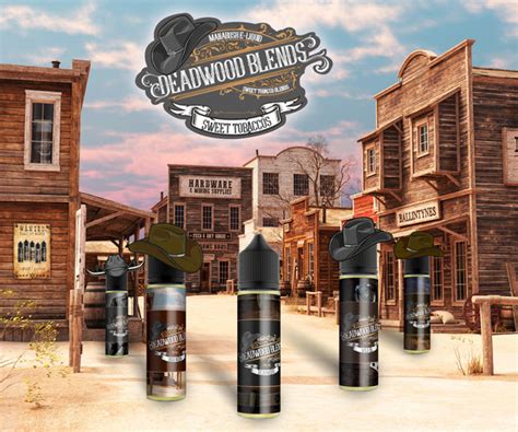 Deadwood Blends A New Dessert Tobacco E Liquid Range Manabush