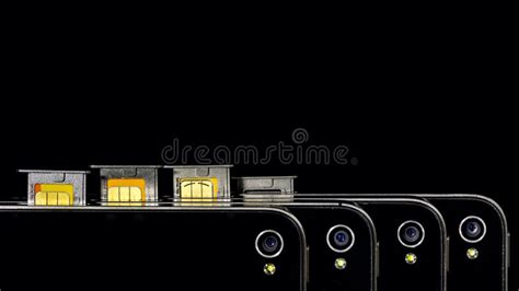 Inserting A Sim Card Stock Image Image Of Unlocking 20652793