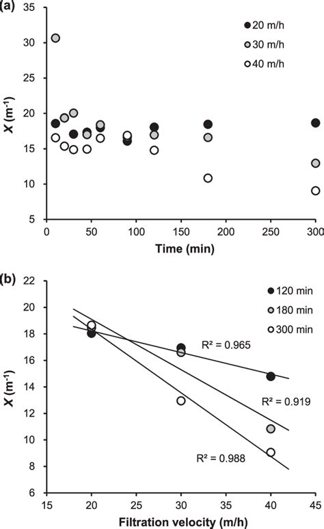 A The Variation Of The Coefficient X Of Kinetic Model At Different Download Scientific