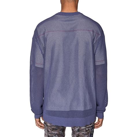 【楽天市場】 Diesel ディーゼル メンズ 長袖メッシュニットレイヤード クルーネック 半袖tシャツ カットソー【k Roseville