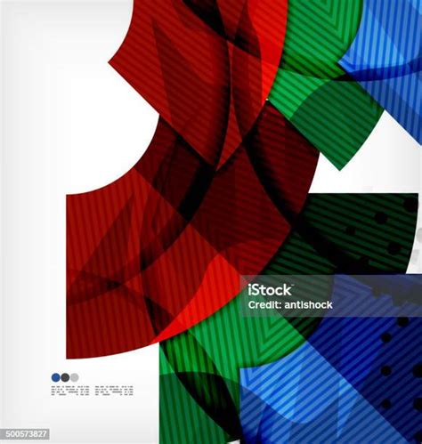Abstract Geometric Shapes Background向量圖形及更多半圓形圖片 半圓形 圓形 外太空 Istock