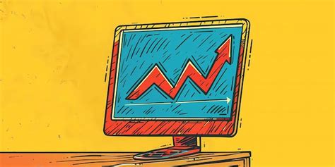 A Computer Screen Shows A Graph That Is Showing A Graph Premium Ai