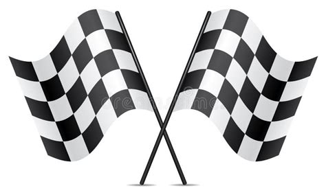 Vector Racing Flags Stock Vector Illustration Of Finish 23126979