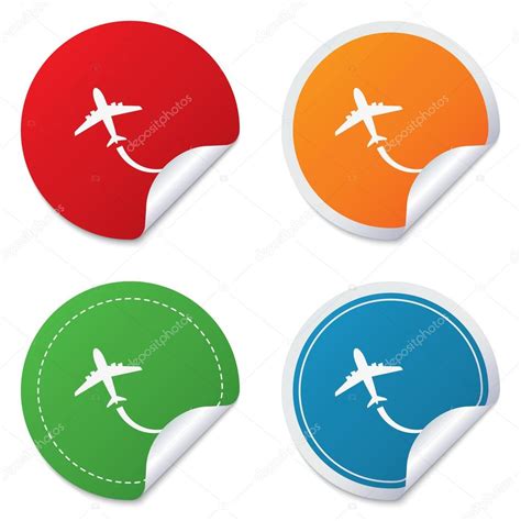 Icono De Signo De Avión Viaje Símbolo De Viaje 2023