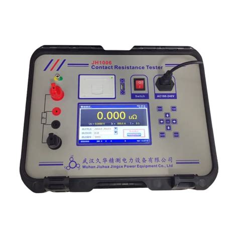 A Micro Ohmmeter Low Resistance Meter Circuit Beaker Loop Contact Resistance Tester Micro