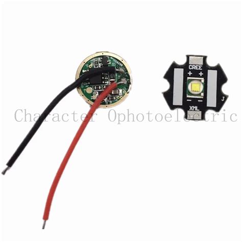 Cree XM L T W Cool White K LED Light T DC V A XML LED Dimmer Driver For DIY In