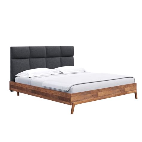 Remix Queen Bed Headboard Footboard Grey Beds