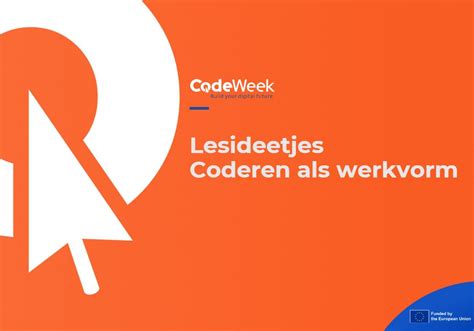 Coderen Als Werkvorm Lesideeën Downloadbaar Lesmateriaal Klascement