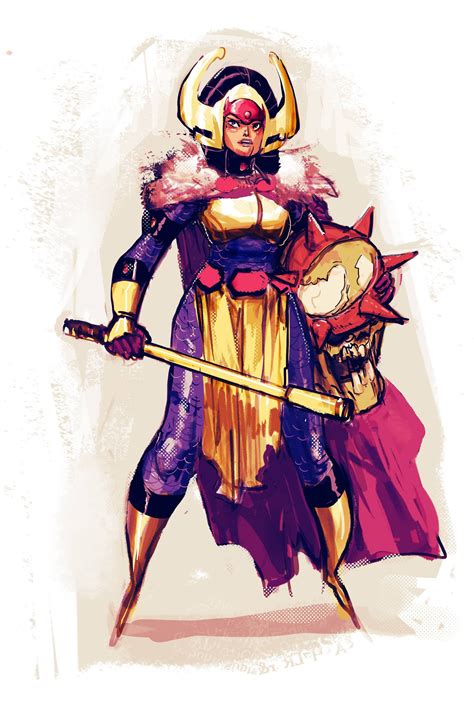 Artwork Big Barda By Riley Rossmo Rdccomics