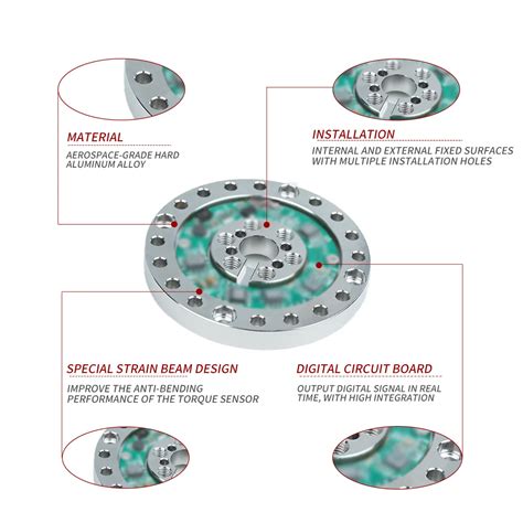 kunwei embedded joint torque sensor robot joint torque transducer force