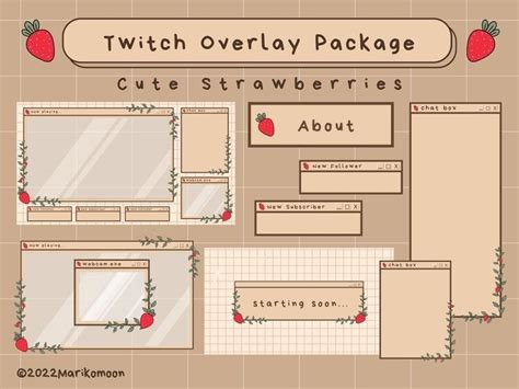 Witch Twitch Layout Witchy Twitch Overlay Package Stream Overlay