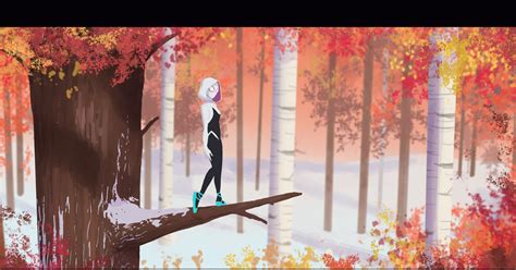 Spider Gwen Gwen Stacy Into The Spiderverse Grissaecrimのイラスト Pixiv
