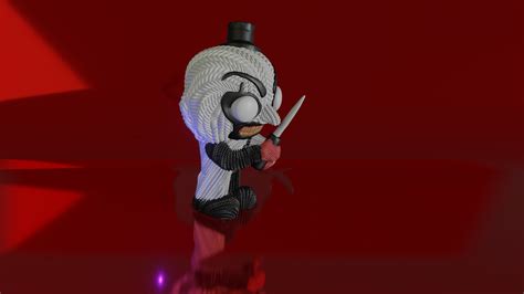 🎨 Crochet Terrifier Art The Clown Painted 3mf・ Stl File For 3d Printing