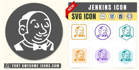 Jenkins Icon Svg Code — Download Path Html
