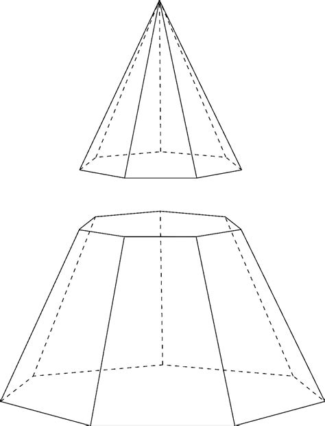 Pirámide Heptagonal Ilustración Vintage 13507942 Vector En Vecteezy