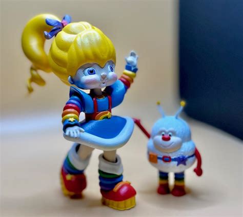 🌈 Rainbow Brite Et Twink Dessin Animé Des Années 80・fichier Stl Pour