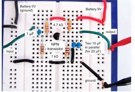 How To Ground A Circuit On Breadboard Wiring Diagram And Schematic