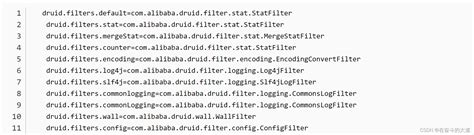 Springboot 开启druid监控统计功能druid Webstatfilter Csdn博客