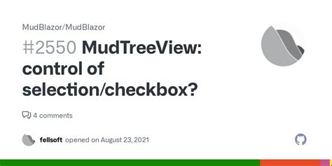 Mudtreeview Control Of Selectioncheckbox · Issue 2550 · Mudblazor