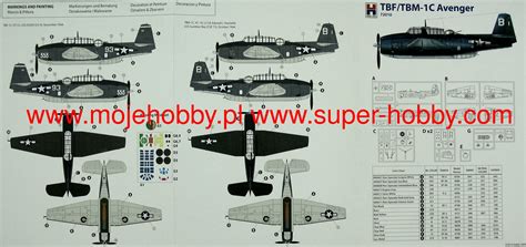 Tbftbm 1c Avenger Battle Of Leyte Gulf October 1944 Hobby 2000 72010