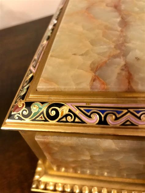 Proantic Grand Coffret H Journet Cie Soci T Des Onyx