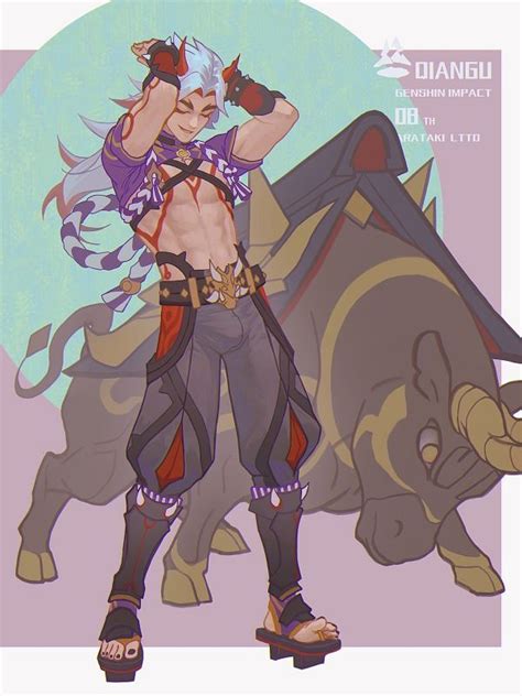 Arataki Itto Genshin Impact Image By Pixiv Id 77255660 3560302