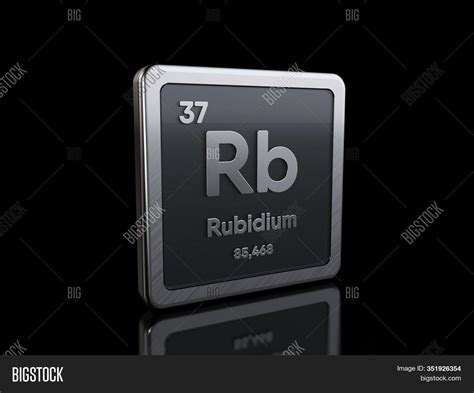Rubidium Rb Element Image And Photo Free Trial Bigstock