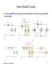 Understanding Series Parallel Circuits Analysis Examples Course Hero