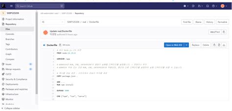 Docker Jenkins Frontend