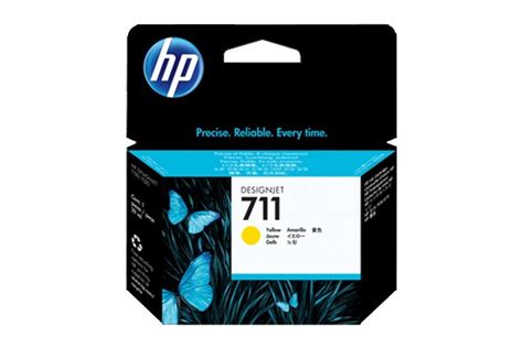 CZ132A Картридж HP Yellow №711 DesignJet T120/T520 (29мл.)
