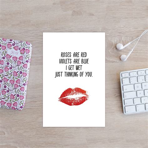 Funny Valentines Day Card For Him Sexy Anniversary Birthday Card For