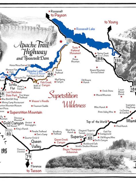 Apache Trail Drive Map At Tia Curtis Blog