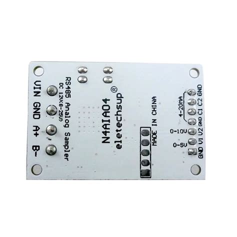 4 20ma 0 20ma 0 5v 0 10v 4ch Feszültség Analóg Beszerzés Rs485 Modbus Rtu Adc Modul Fixo Hu